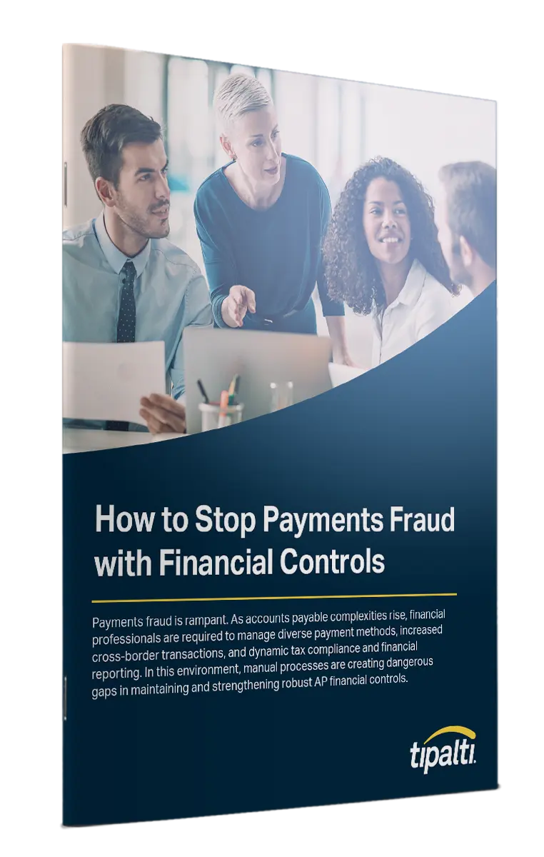 How to Stop Payments Fraud with Financial Controls WP | Tipalti
