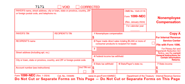 1099 NEC Instructions: How to File 1099-NEC Step-by-Step