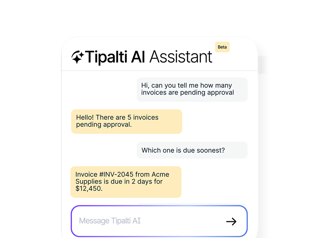 AI-Powered AP Automation Software | Tipalti